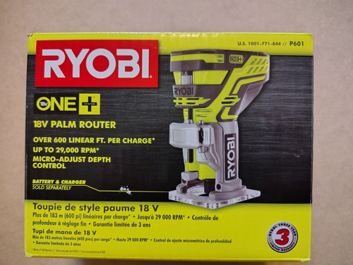 Ryobi One+ 18V Palm Router - P601 - New and Unopened | eBay