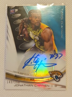 2013 Topps Platinum Rookie Autographs Black Refractors Johnathan ...