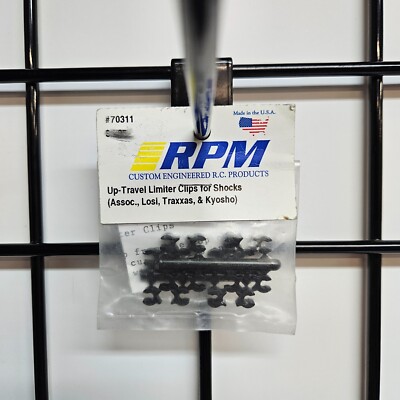 RPM Up-Travel Limiter Clips for Shocks Associated, LOSI, Traxxas ...
