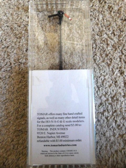 Tomar HO #H-890 US&S Style Lower Quadrant Train Order Board | eBay