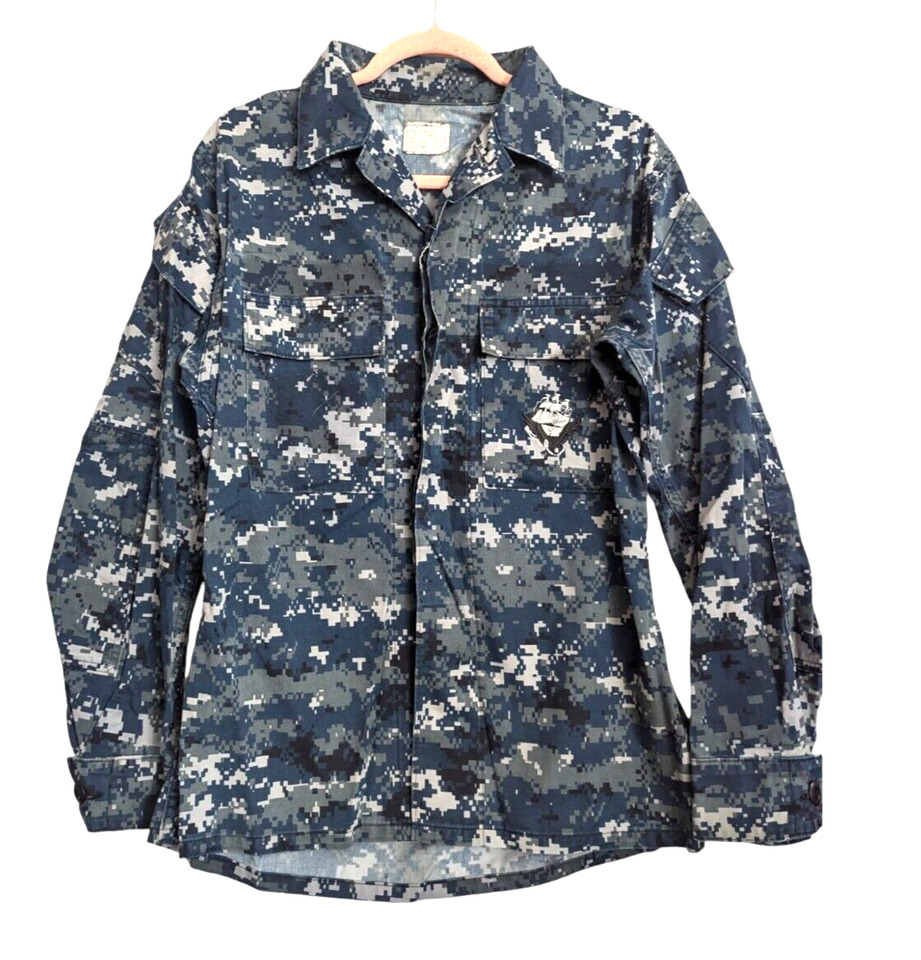 Genuine Issue US Navy Blue Digital Camouflage Naval Working Uniform ...