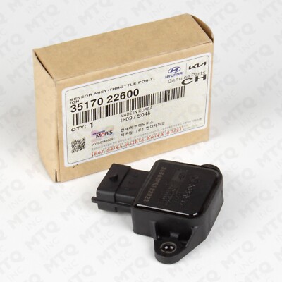 New Hyundai Kia Throttle Position Sensor 35170-22600 (35170-23500) | eBay