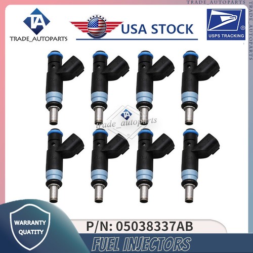 8X Fuel Injectors Nozzles Gas For Jeep Grand Dodge Chrysler 300 6.4L ...
