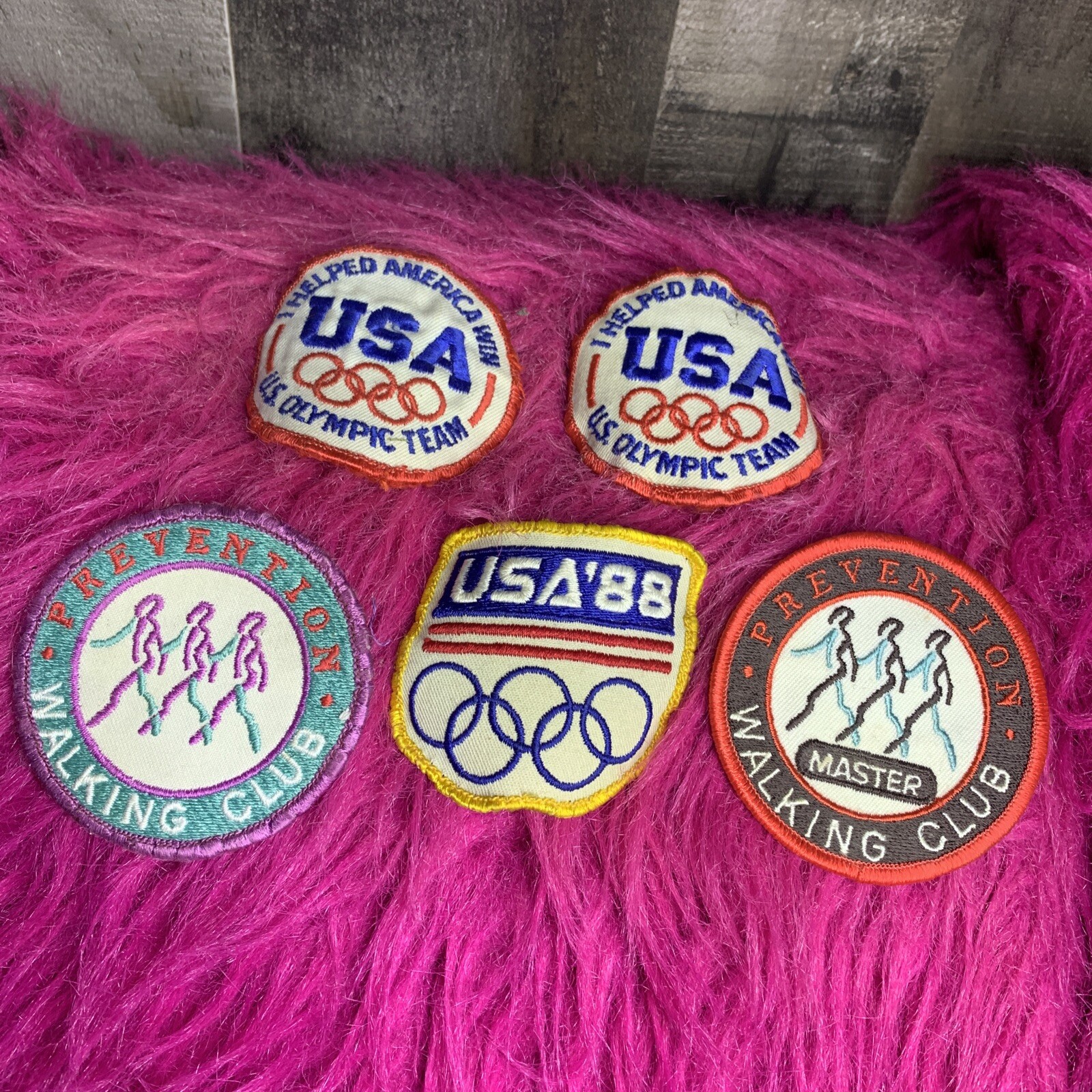 USA Vintage Olympics Patches Lot Of 5 | eBay
