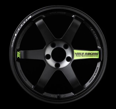4 x Volk Racing TE37 SL Wheel Rays Engineering Rim Decal Sticker Green ...
