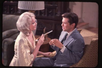 The Carpetbaggers Tom Lowell Carroll Baker smoking Original 35mm ...