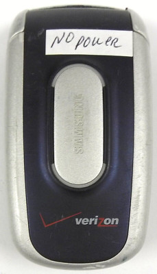 Samsung SCH-A630 - Blue and Silver ( Sprint ) Rare Cellular Flip Phone ...