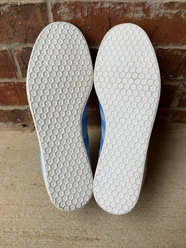 Adidas Gazelle Clear Blue Light Blue Off White Men’s 9.5 Brand New ...