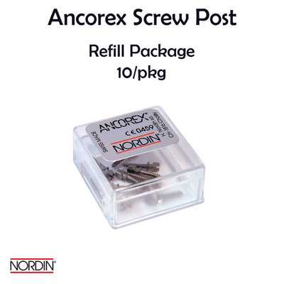 1x Screw Post NORDIN Original Ancorex Refill packs 10/pcs (Nordin) | eBay