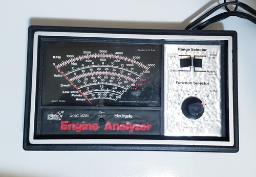 Sears Engine Analyzer 161.2163 with Case & Manual | eBay
