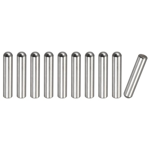 8x40mm Dowel Pins, 10pcs Round Head Flat Chamfered End Dowel Pin ...