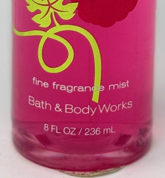 1 BATH & BODY WORKS SUN-RIPENED RASPBERRY FINE FRAGRANCE MIST BODY ...