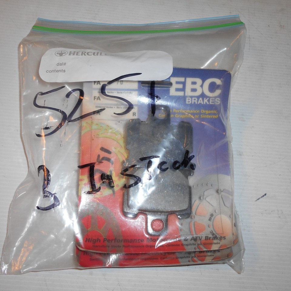 YAMAHA FRONT BRAKE PADS RD250 1980/1983 RD350LX 1981/1982 RZ250 4L3 EBC ...