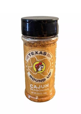 Bucees Texas Round Up Cajun Seasoning 6.35 Oz Shaker Beef Fish Pork Buc ...