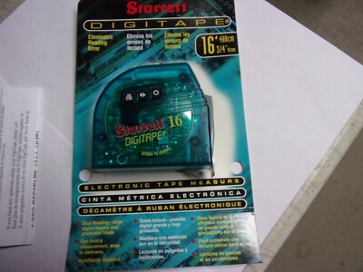 STARRETT "Digitape" 16' Electronic Tape Measure New | eBay