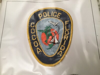 PATCH US POLICE. COCOA POLICE FLORIDA. | eBay
