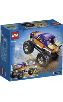 LEGO City Monster Truck *RETIRED* (60251) Playset Building Kit 55 ...