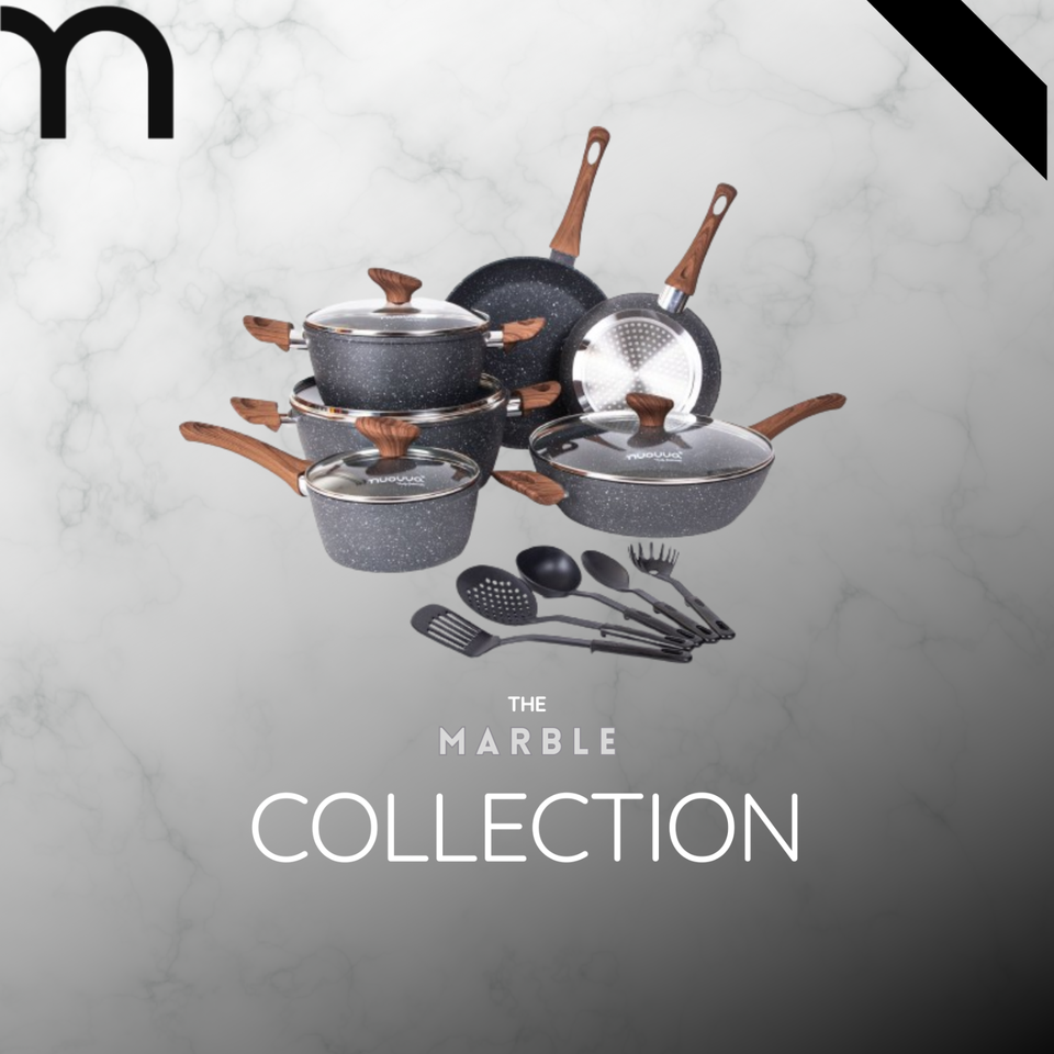 Marble Cookware Collection: Frying Pans, Woks, Sauté Pans, and ...