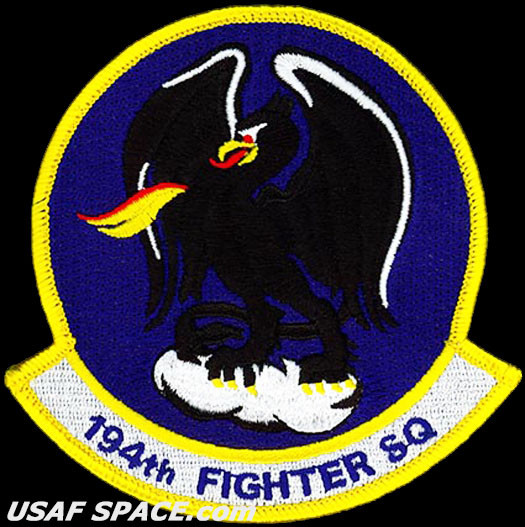 USAF 194TH FIGHTER SQUADRON - F-15-C Eagle - Fresno, ANGB - ORIGINAL ...