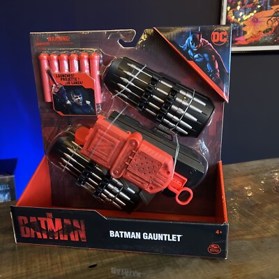 DC The Batman Gauntlet w/Launcher-Interactive Toy-The Batman Movie Collectible | eBay