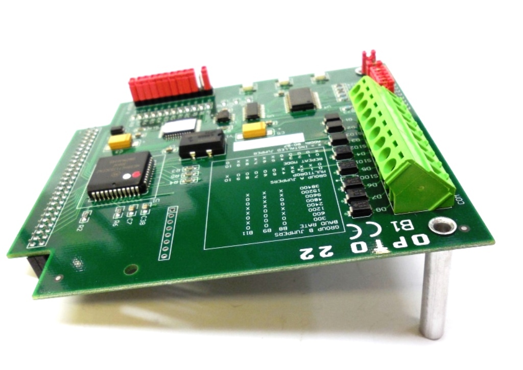 OPTO 22 BRAIN BOARD 007308E, B1 CONTROLLER, 16 CHANNEL DIGITAL OPTOMUX ...
