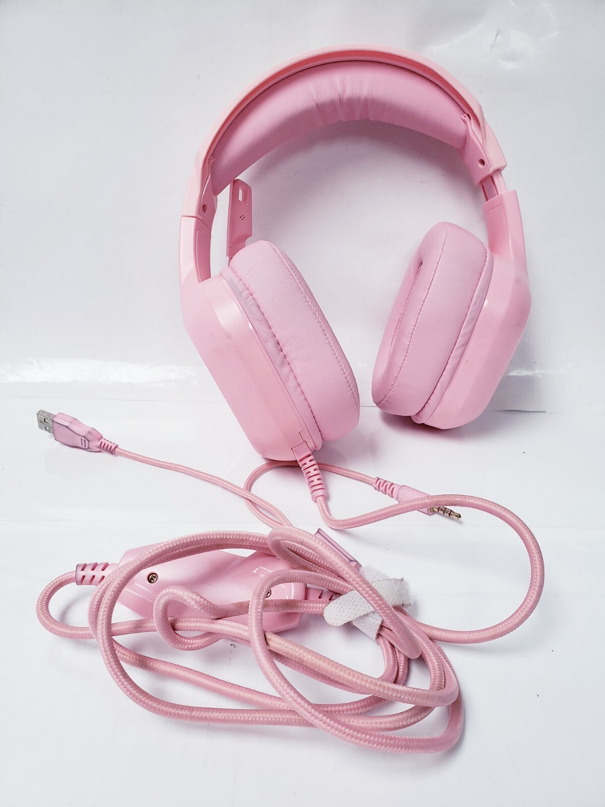 ZIUMIER Z30 Pink Gaming Headset Wired Over-Ear Headphone w/ Noise ...