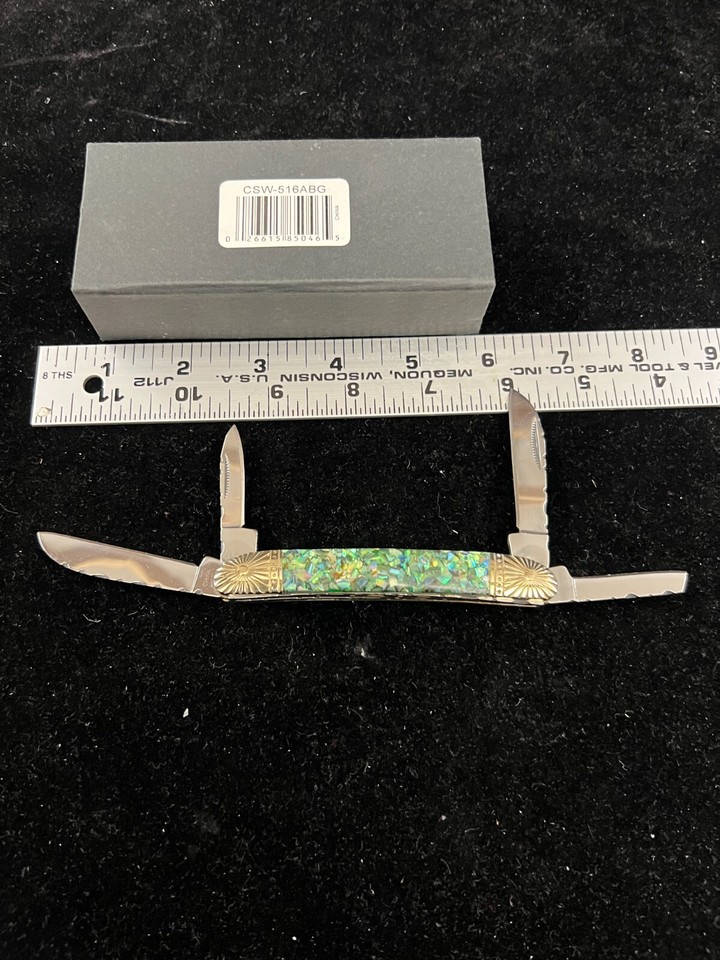Cherokee Stone Works Pocket Knife CSW-509ABG | eBay