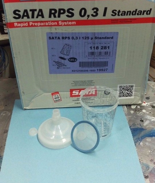 SATA 1010389 RPS Standard Lid Disposable Cups 0.3 L (40 Pcs) for sale ...