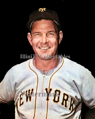 MEL OTT NEW YORK GIANTS BASEBALL 8x10 COLOR PHOTO #3 | eBay