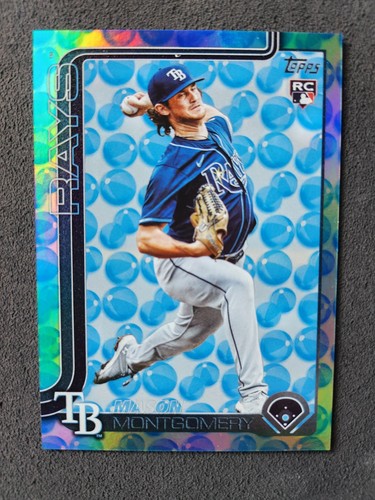 2025 Topps Series 2 Mason Montgomery (RC) Beach Ball Parallel /50 Rays ...