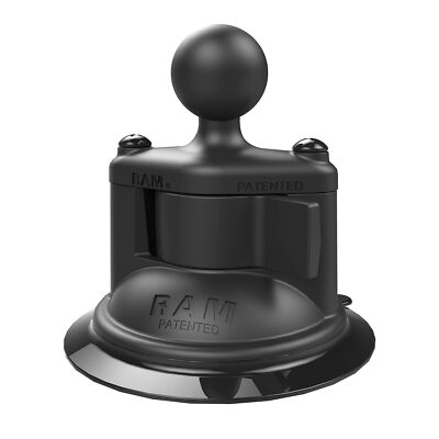 RAP-B-224-1U Twist-Lock Suction Cup Base RAM Mount B Size 1 Inch Ball ...