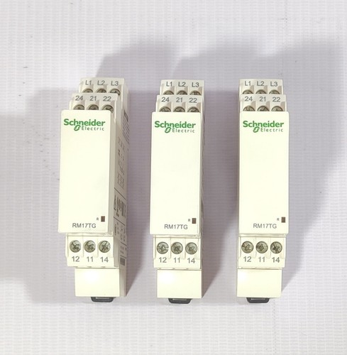 SCHNEIDER ELECTRIC RM17TG MODULAR 3-PHASE SUPPLY CONTROL RELAY RM17TG20 ...