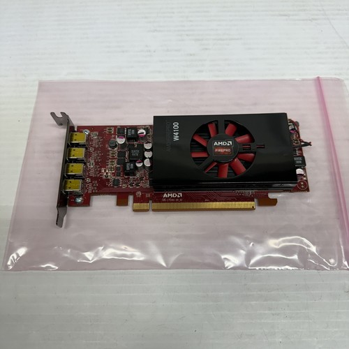Dell AMD FirePro W4100 2GB GDDR5 4x Mini Display Port PCI-E x16 Video ...