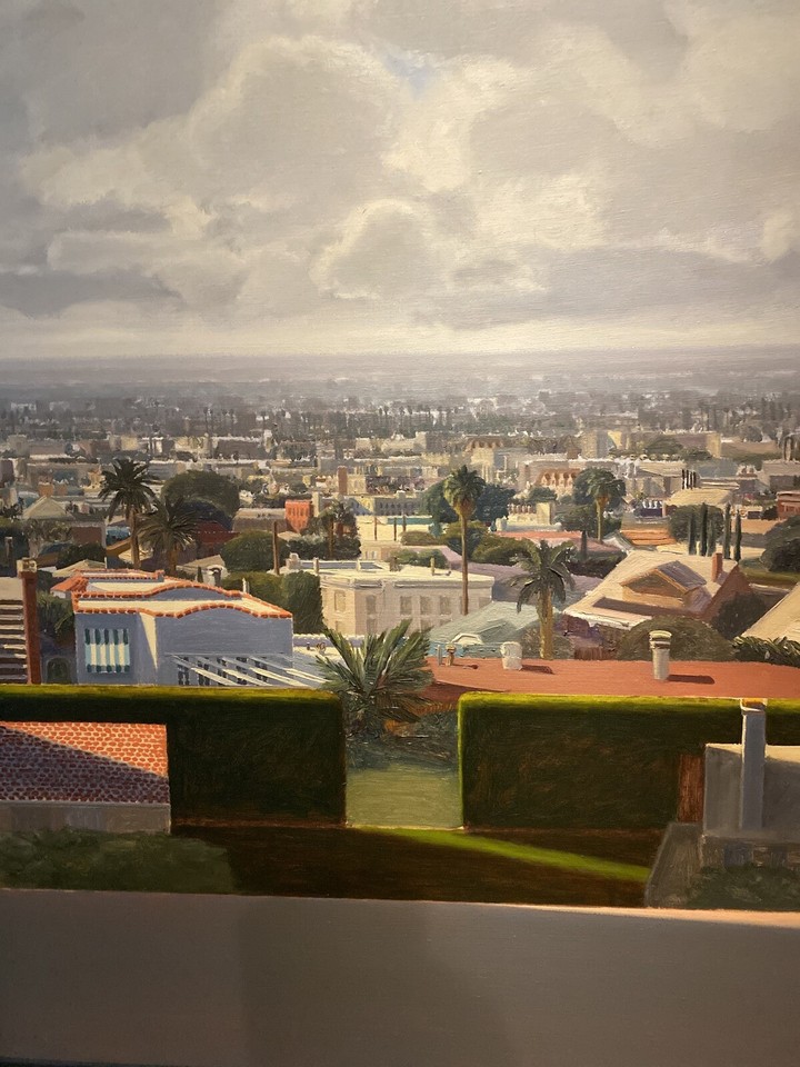 Larry Cohen, Art, Oil On Canvas, VIEW FROM TAFT AND FRANKLIN ST, 1984 ...