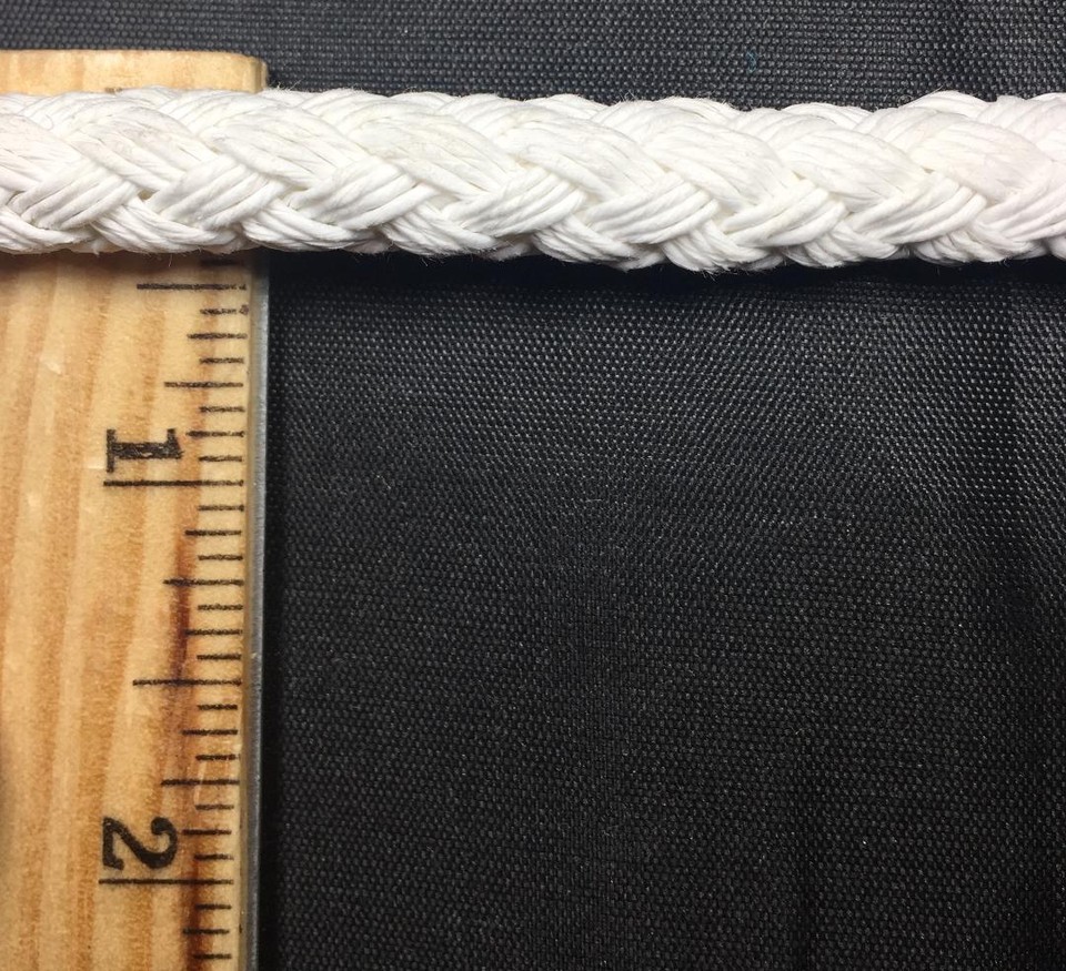 1/2" Plastic Braided Tubular Drawstring Cord -10 Continuous Yards- Many ...