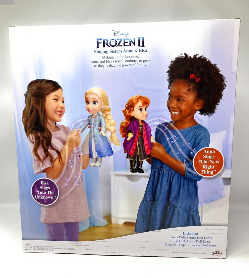 Disney Frozen 2 Elsa And Anna Singing Sisters Interactive Doll | eBay