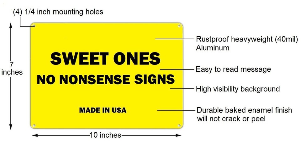 "SCHOOL BUS STOP" Safety Sign - Heavy Weight Aluminum with Easy to Read ...