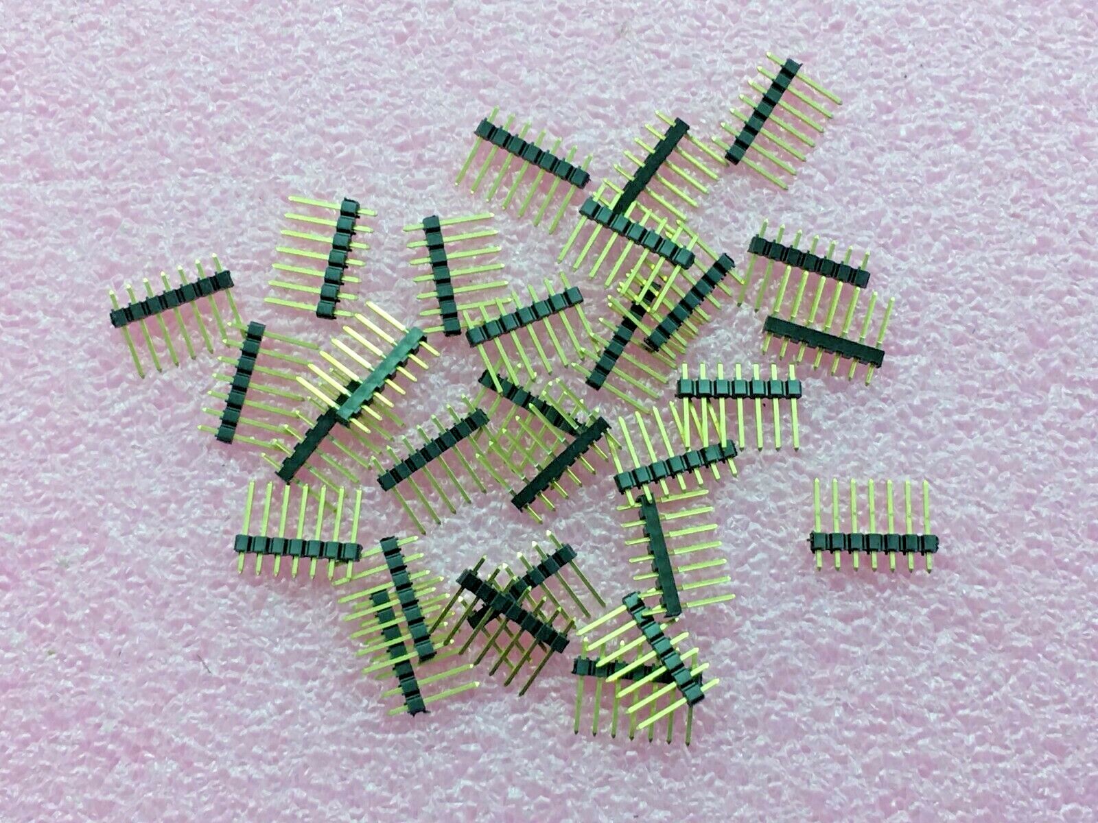 (15 PIECE LOT) 87224-7, TYCO, CONN HEADER VERT 7POS 2.54MM, ROHS | eBay