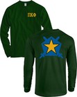 Pi Kappa Phi Fraternity Star Shield Long Sleeve Shirt Pi Kapp - MORE ...