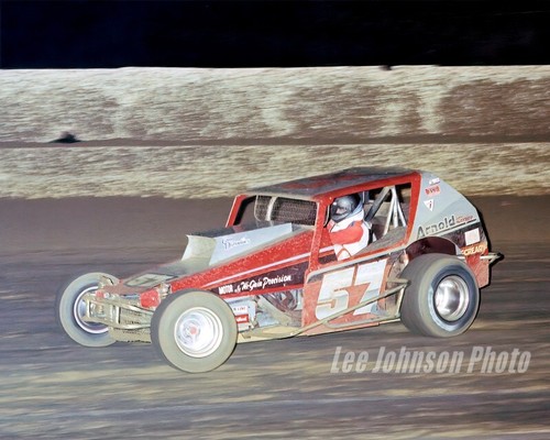 1983 Billy Pauch 4x6 print Big Block Dirt Modified Racing - Free ...