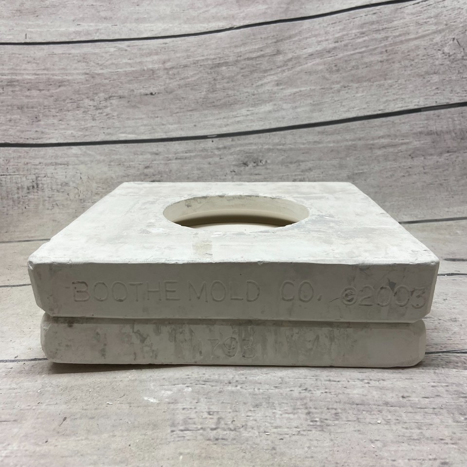 2003 Boothe Mold Ceramic Casting Mold 7 1/2" Coupe Plate #1793 | eBay