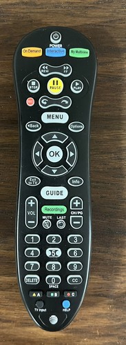 AT&T Uverse U-verse Universal Remote Control S30-S1A Backlit - OEM ...
