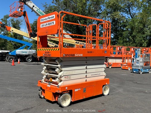 2021 Snorkel S4740E 40' Electric Scissor Lift Manlift Aerial Platform ...