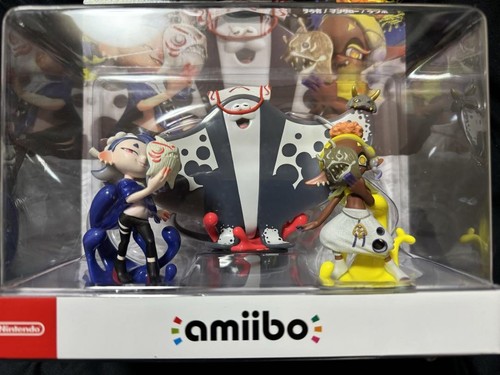 Splatoon Amiibo Set Fuka Utsubo Mantaro Nintendo Switch Compatible Used ...