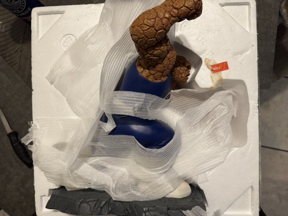 HARD HERO THE THING STATUE FANTASTIC FOUR EXCLUSIVE JUMPSUIT VERSION ...