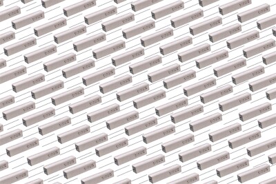 50 Dale CP-20 Ceramic 18 Ohm High Power 20W Wirewound Resistors Huge ...