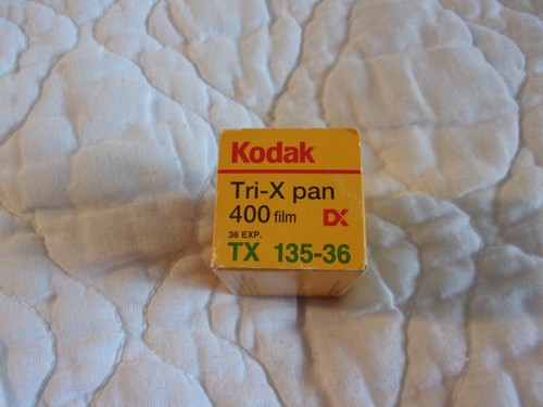 KODAK TRI-X PAN 400 BLACK & WHITE FILM 36 EXPOSURES 1 ROLL NEW SEALED ...