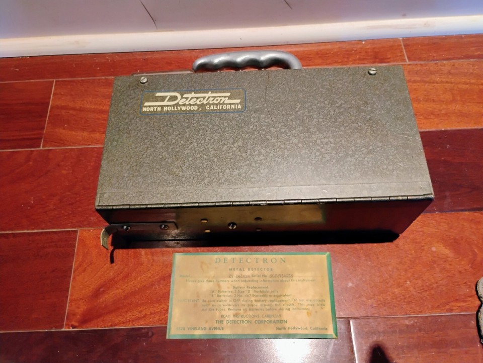 Vintage Detectron Model 27 Vacuum Tube Detector Untested | eBay
