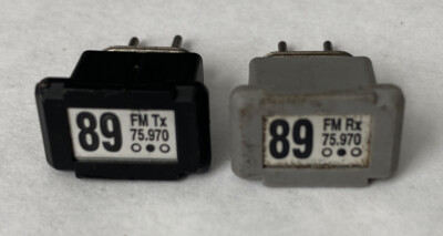 Vintage RC JR PROPO Radio FM Crystal Set Channel 89 75.970mhz ...