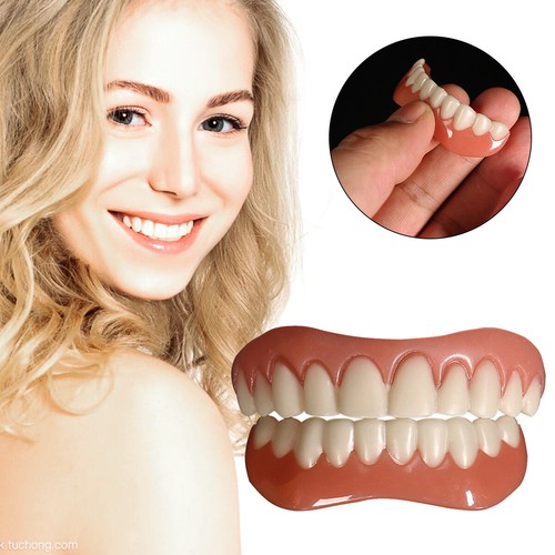 Smile Perfect Veneers Bottom Dentures Fake Tooth Snap On False Teeth ...